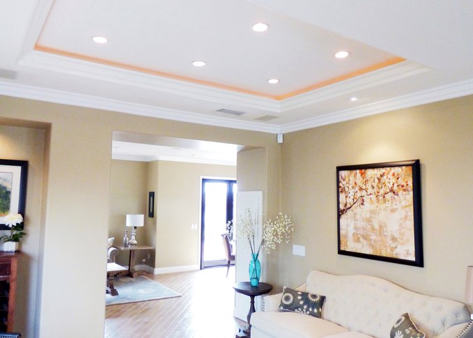 Coffered Ceilings For Loft in Orange County | The Loft Crafters