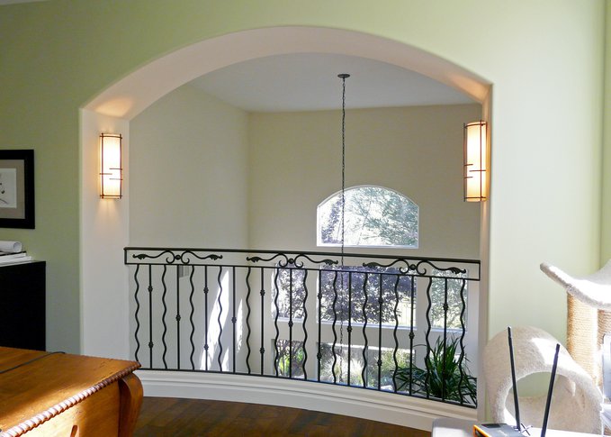 Custom Railing for Loft Addition | The Loft Crafters