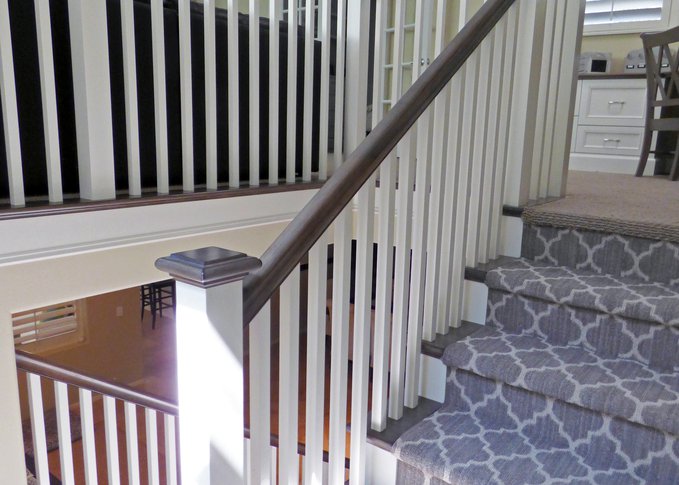 Custom Railing for Loft Addition | The Loft Crafters
