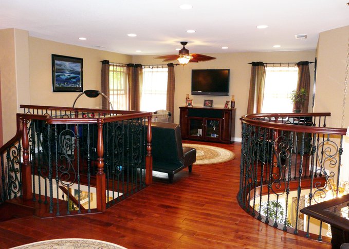 Custom Railing for Loft Addition | The Loft Crafters