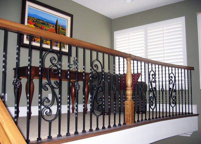 Custom Railing for Loft Addition | The Loft Crafters