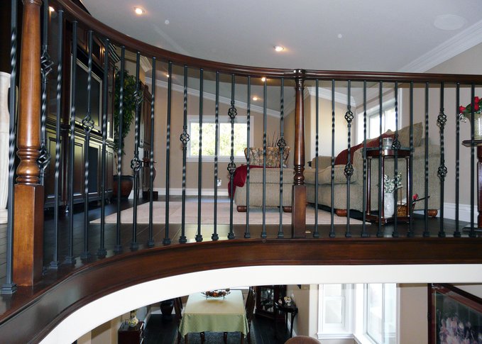 Custom Railing for Loft Addition | The Loft Crafters