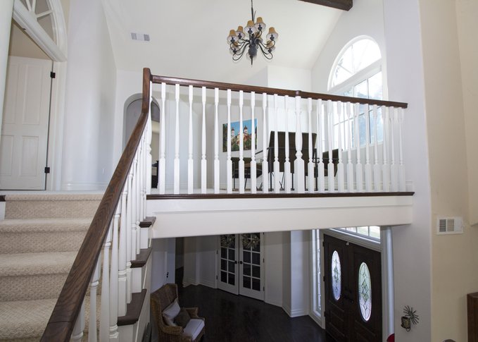 Custom Railing for Loft Addition | The Loft Crafters